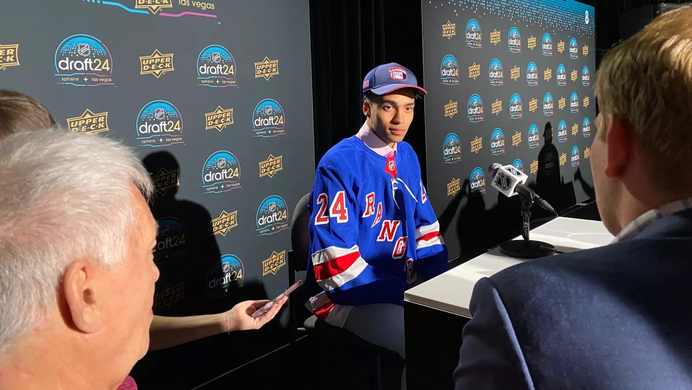 Incoming UND hockey freshman drafted in first round of NHL Draft - KVRR ...